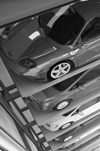 Cars stacked 20 levels in Sero Apartments building | Herriot Melhuish O ...